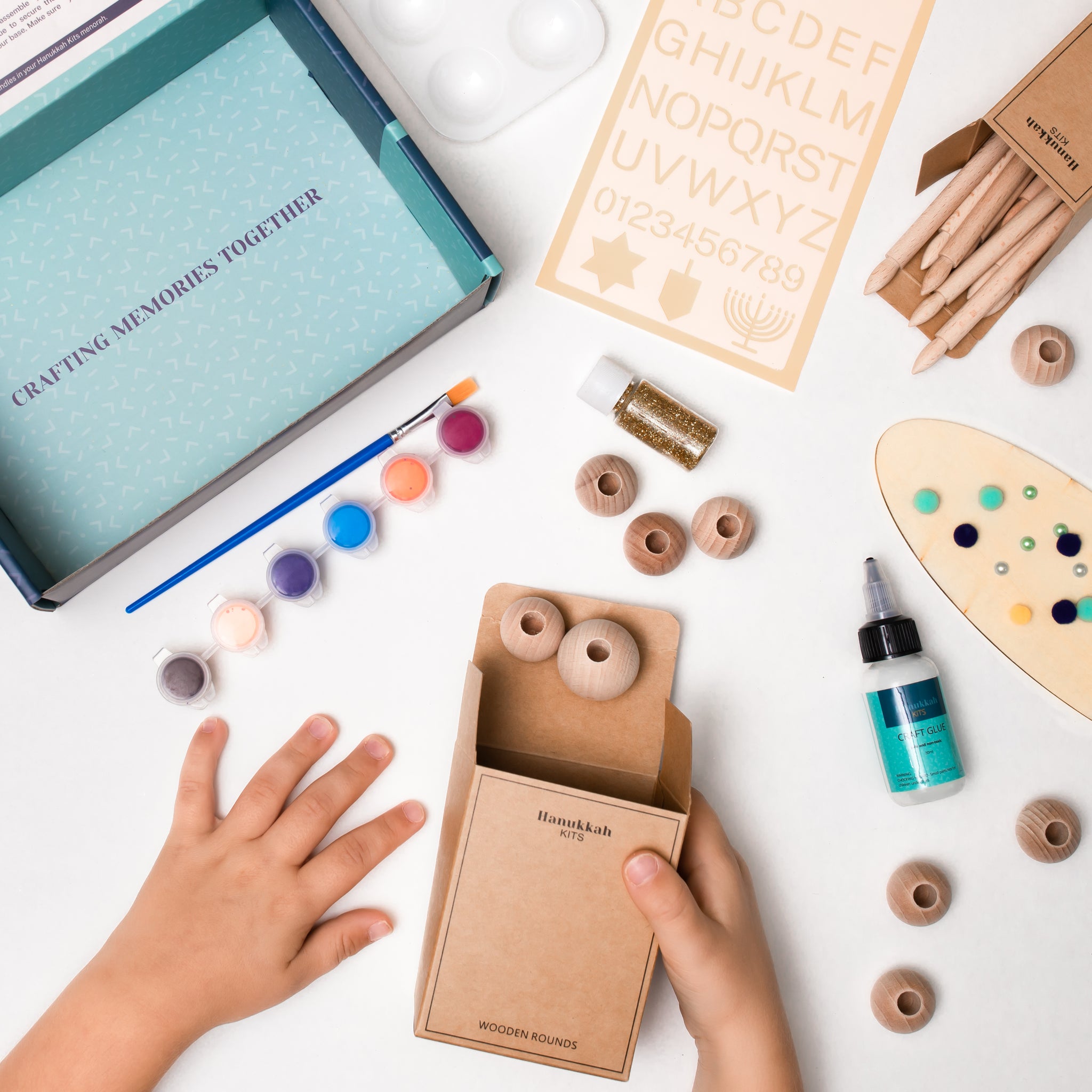 My DIY Menorah Kit – Hanukkah Kits